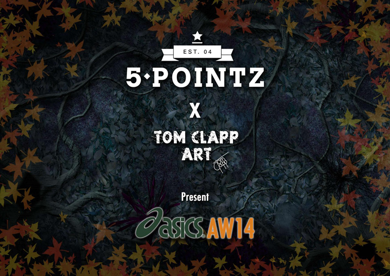 5Pointz X Tom Clapp - Asics Autumn/Winter 2014 | BY THE LEVEL